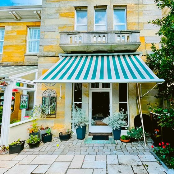 Commercial Awnings Permanent Outdoor Shade Structures